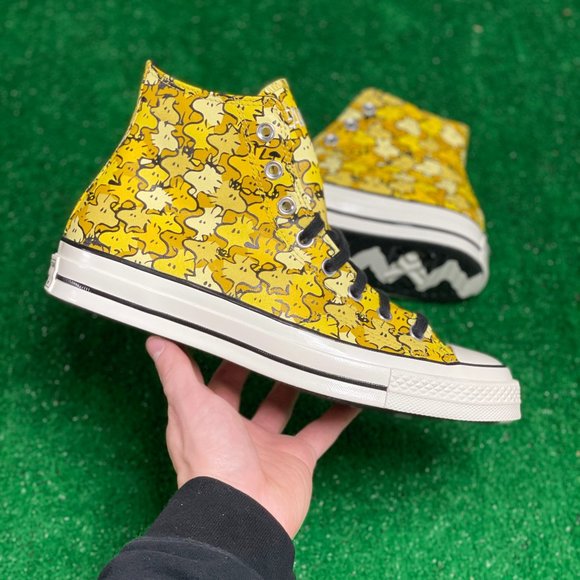 Converse | Shoes | Converse X Peanuts Chuck 7 Woodstock Hi Mens Shoes ...
